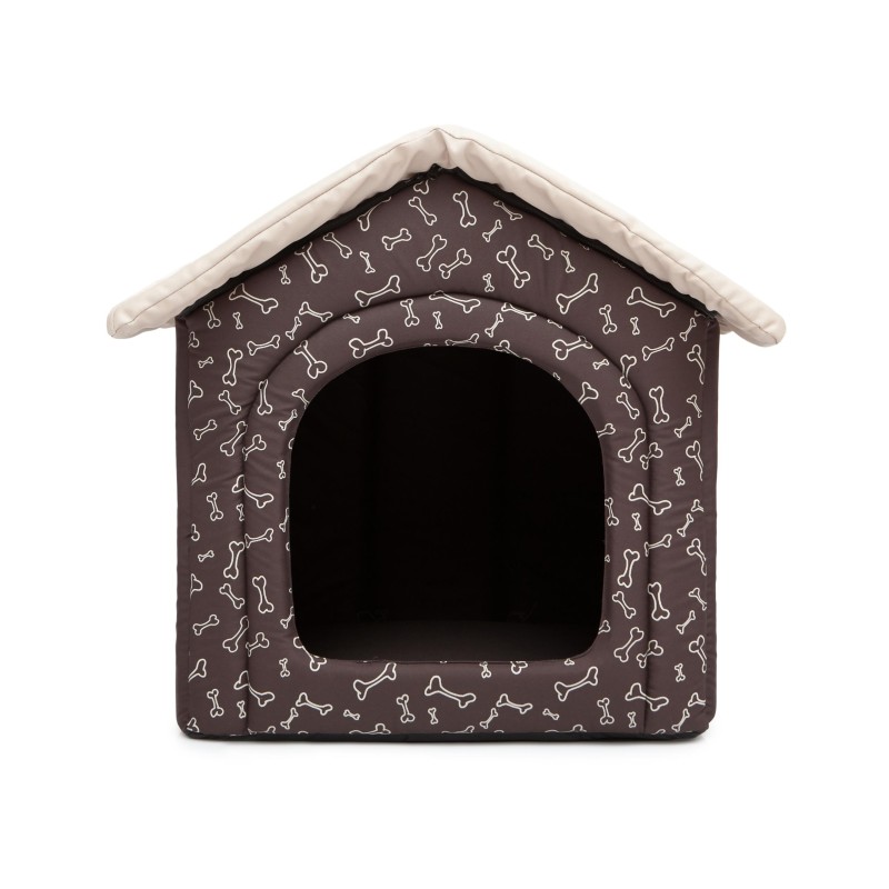 Búda pre psa R3 kostičky, hnedá - Najkoberce.sk