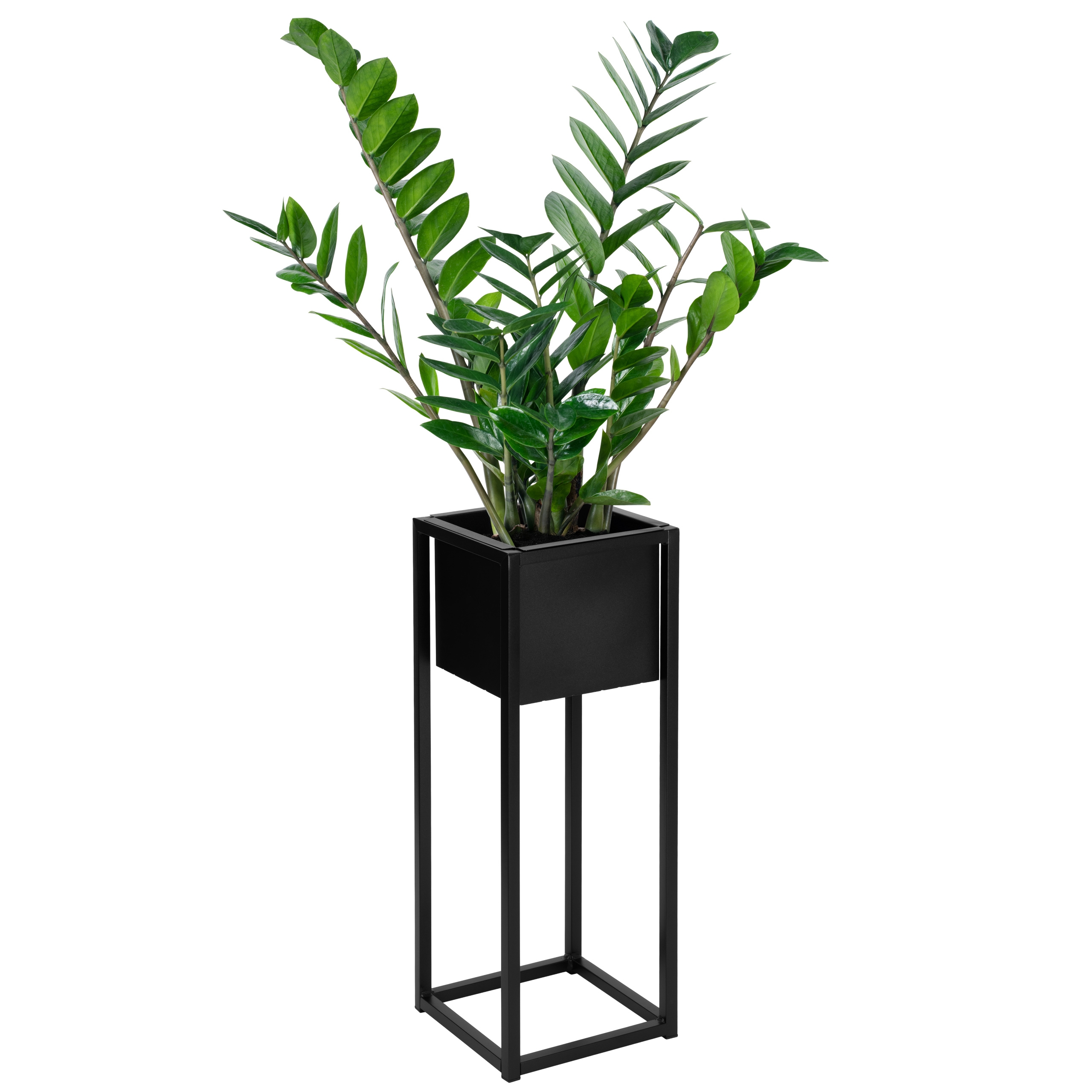 Stojan na kvety CONCOVE čierny 60 cm - Najkoberce.sk