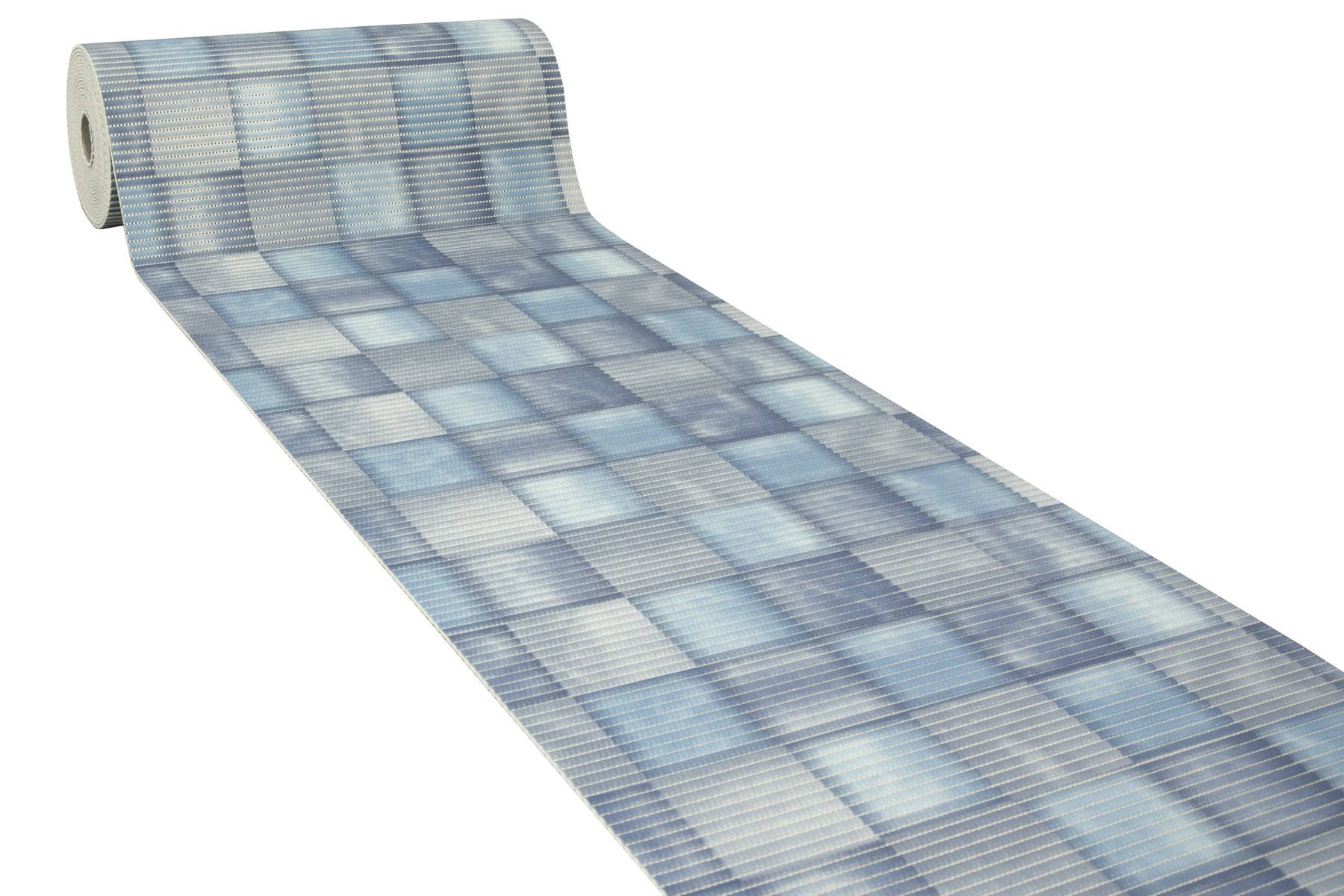 Kúpelňová penová rohož Softy-tex 843 modrá - Najkoberce.sk